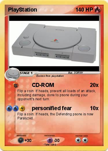 Pokémon PlayStation 78 78 - CD-ROM - My Pokemon Card