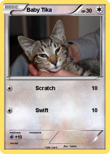 Pokémon Tika 6 6 - Scratch - My Pokemon Card