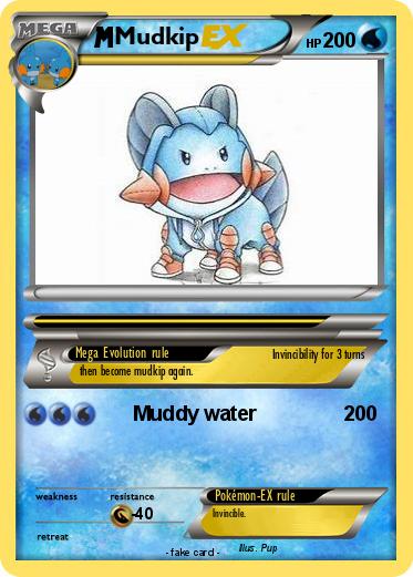 Pokémon Mudkip 924 924 - Muddy water - My Pokemon Card