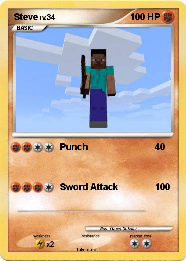 Pokémon Steve 1603 1603 - Punch - My Pokemon Card