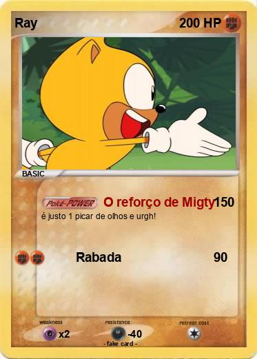 Pokémon Ray 905 905 - O reforço de Migty - My Pokemon Card