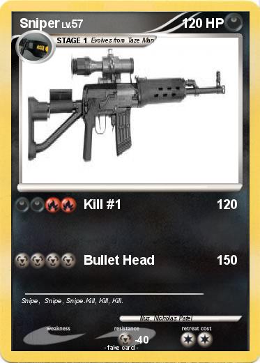 Pokémon Sniper 963 963 - Kill #1 - My Pokemon Card