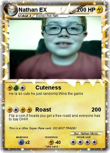 Pokémon Nathan EX 34 34 - Cuteness - My Pokemon Card