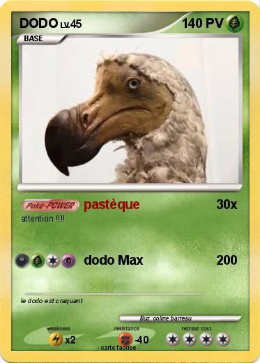 Pokémon DODO 226 226 - pastèque - Ma carte Pokémon