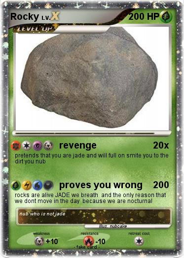 Pokémon Rocky 659 659 - revenge - My Pokemon Card