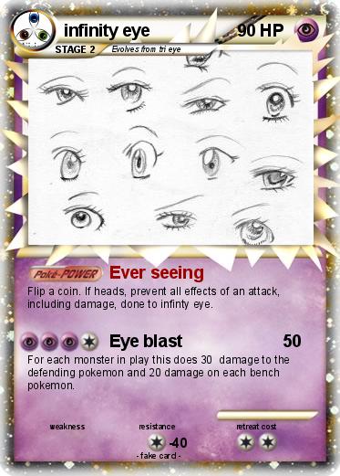 Pokémon infinity eye - Ever seeing - My Pokemon Card