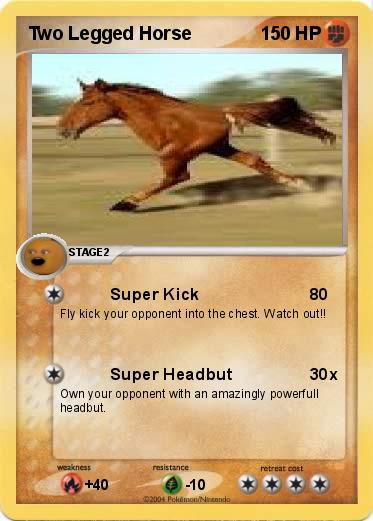 Pokémon Two Legged Horse - Super Kick - My Pokemon Card