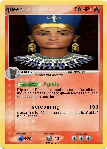Pokémon queen 590 590 - Agility - My Pokemon Card