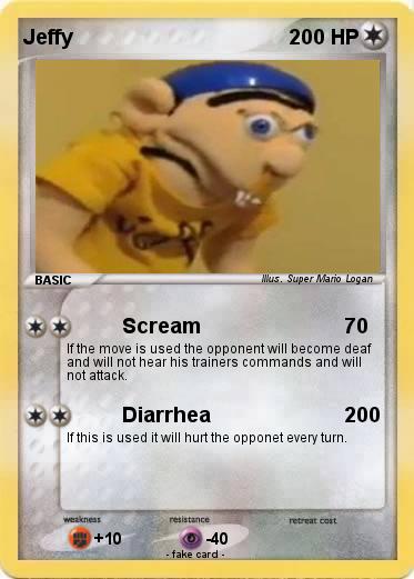Pokémon Jeffy 823 823 - Scream - My Pokemon Card
