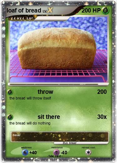 Pokémon loaf of bread 5 5 - throw - My Pokemon Card