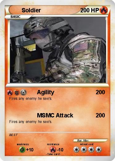Pokémon Soldier 142 142 - Agility - My Pokemon Card