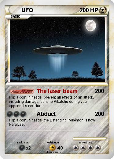 Pokémon UFO 81 81 - The laser beam - My Pokemon Card