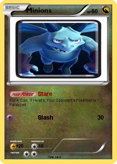 Pokémon Minions 325 325 - Stare - My Pokemon Card