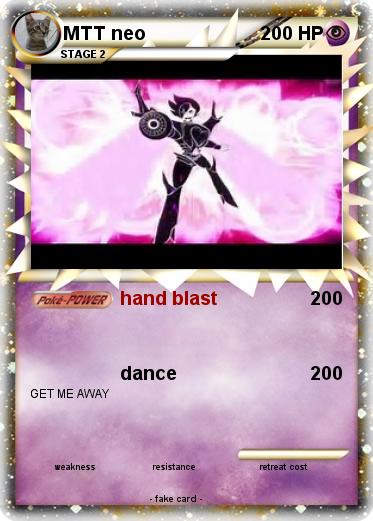 Pokémon MTT neo - hand blast - My Pokemon Card