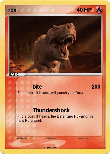 Pokémon rex 546 546 - bite - My Pokemon Card