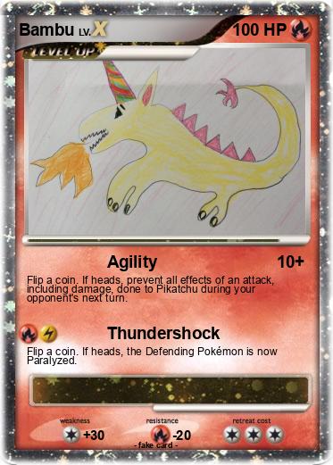 Pokémon Bambu 2 2 - Agility - My Pokemon Card