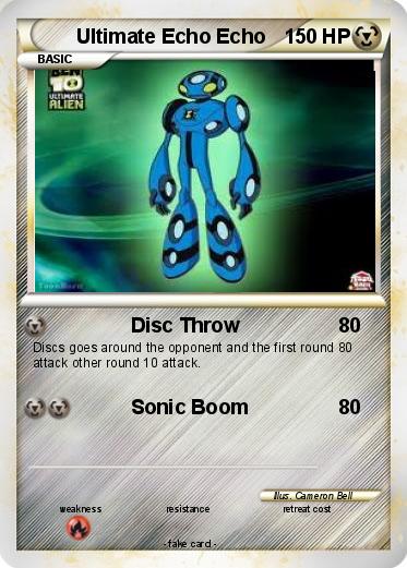 Pokémon Ultimate Echo Echo 14 14 - Disc Throw - My Pokemon Card