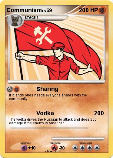 Pokémon Communism 18 18 - Sharing - My Pokemon Card