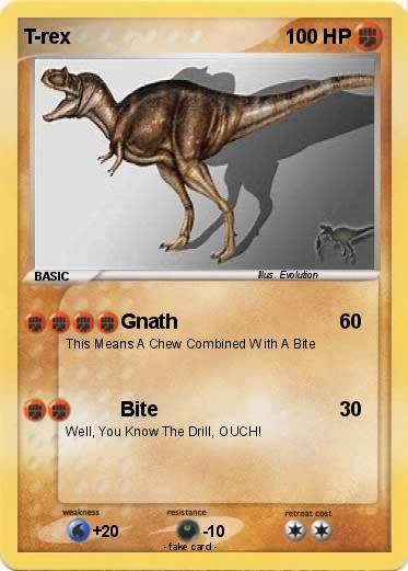 Pokémon T rex 1175 1175 - Gnath - My Pokemon Card