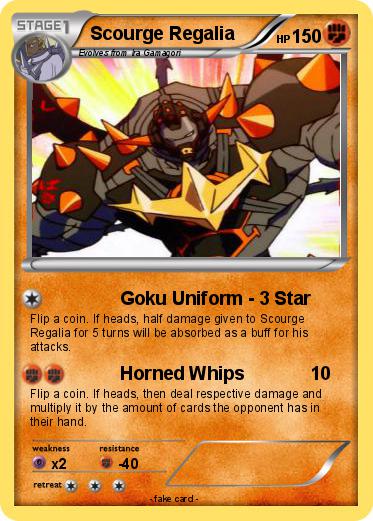 Pokémon Scourge Regalia - Goku Uniform - 3 Star - My Pokemon Card
