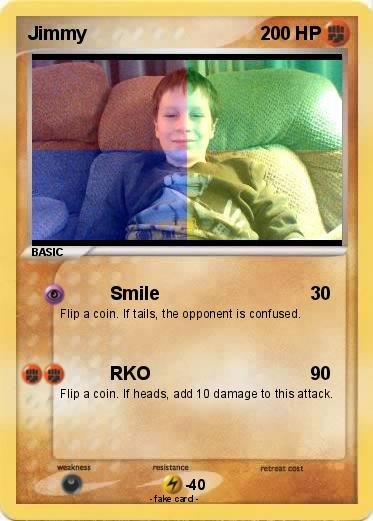 Pokémon Jimmy 526 526 - Smile - My Pokemon Card