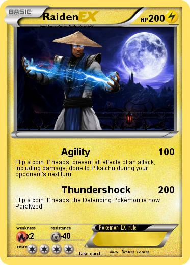 Pokémon Raiden 234 234 - Agility - My Pokemon Card