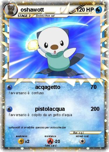 Pokémon oshawott 662 662 - acqagetto - My Pokemon Card