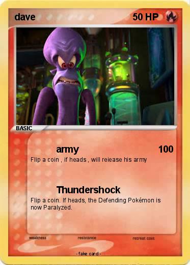 Pokémon dave 358 358 - army - My Pokemon Card