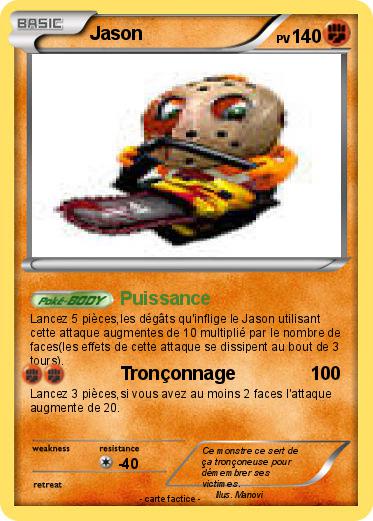 Pokémon Jason 1073 1073 - Puissance - Ma carte Pokémon