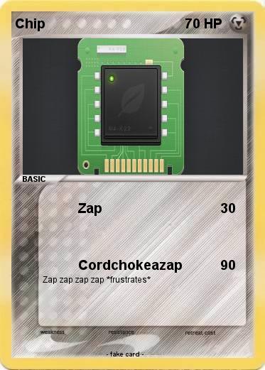 Pokémon Chip 166 166 - Zap - My Pokemon Card