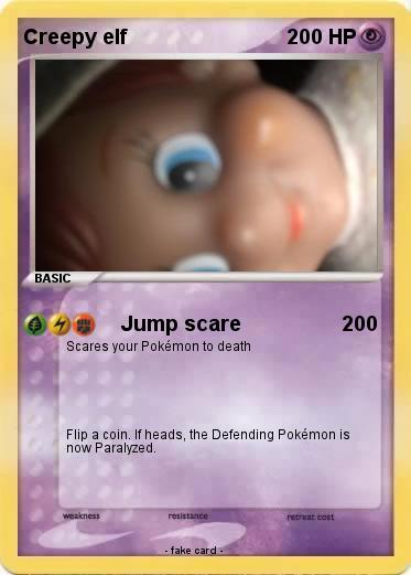 Pokémon Creepy elf 2 2 - Jump scare - My Pokemon Card