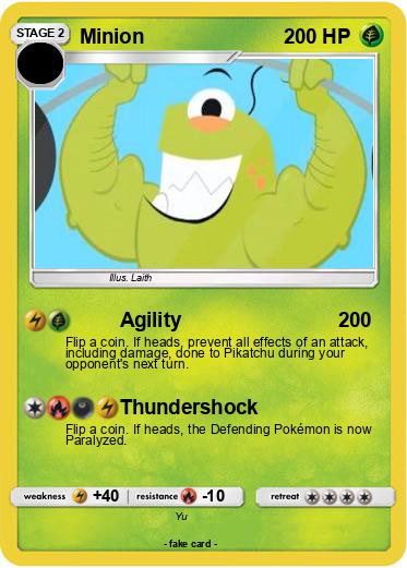 Pokémon Minion 1268 1268 - Agility - My Pokemon Card