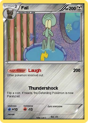 Pokémon Fail 230 230 - Laugh - My Pokemon Card