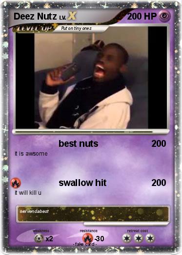 Pokémon Deez Nutz 48 48 - best nuts - My Pokemon Card