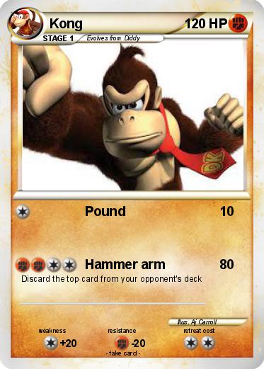 Pokémon Kong 53 53 - Pound - My Pokemon Card