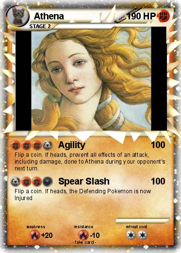 Pokémon Athena 208 208 - Agility - My Pokemon Card