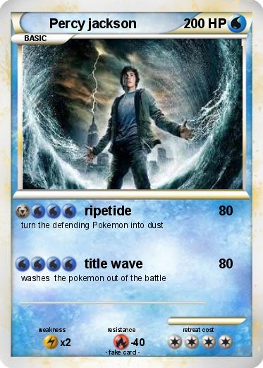 Pokémon Percy jackson 95 95 - ripetide - My Pokemon Card