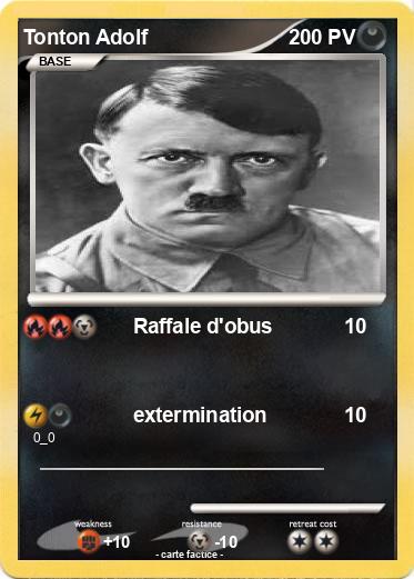 Pokémon Tonton Adolf 5 5 - Raffale d'obus - Ma carte Pokémon