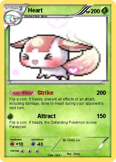 Pokémon Heart 125 125 - Strike - My Pokemon Card