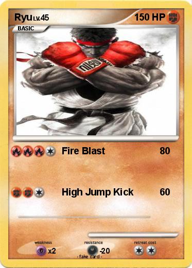 Pokémon Ryu 361 361 - Fire Blast - My Pokemon Card