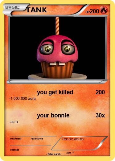 Pokémon TANK 1016 1016 - you get killed - My Pokemon Card