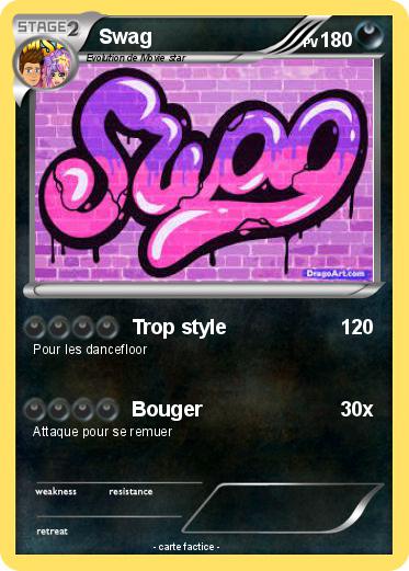 Pokémon Swag 200 200 - Trop style - Ma carte Pokémon
