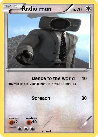 Pokémon Radio man 2 2 - Dance to the world - My Pokemon Card