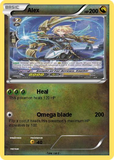 Pokémon Alex 1464 1464 - Heal - My Pokemon Card