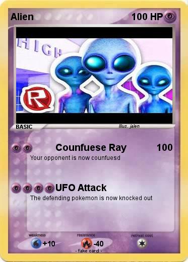 Pokémon Alien 1464 1464 - Counfuese Ray - My Pokemon Card