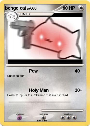 Pokémon bongo cat 78 78 - Pew - My Pokemon Card
