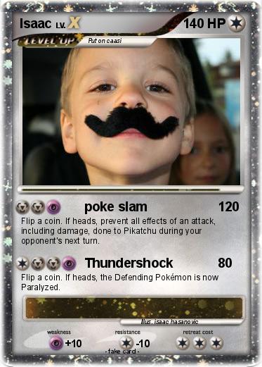 Pokémon Isaac 353 353 - poke slam - My Pokemon Card