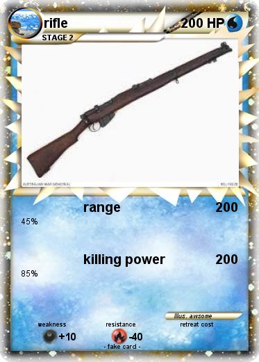 Pokémon rifle 40 40 - range - My Pokemon Card