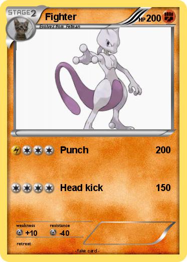 Pokémon Fighter 276 276 - Punch - My Pokemon Card