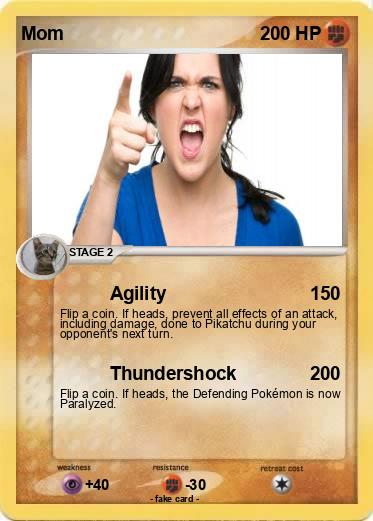 Pokémon Mom 1137 1137 - Agility - My Pokemon Card